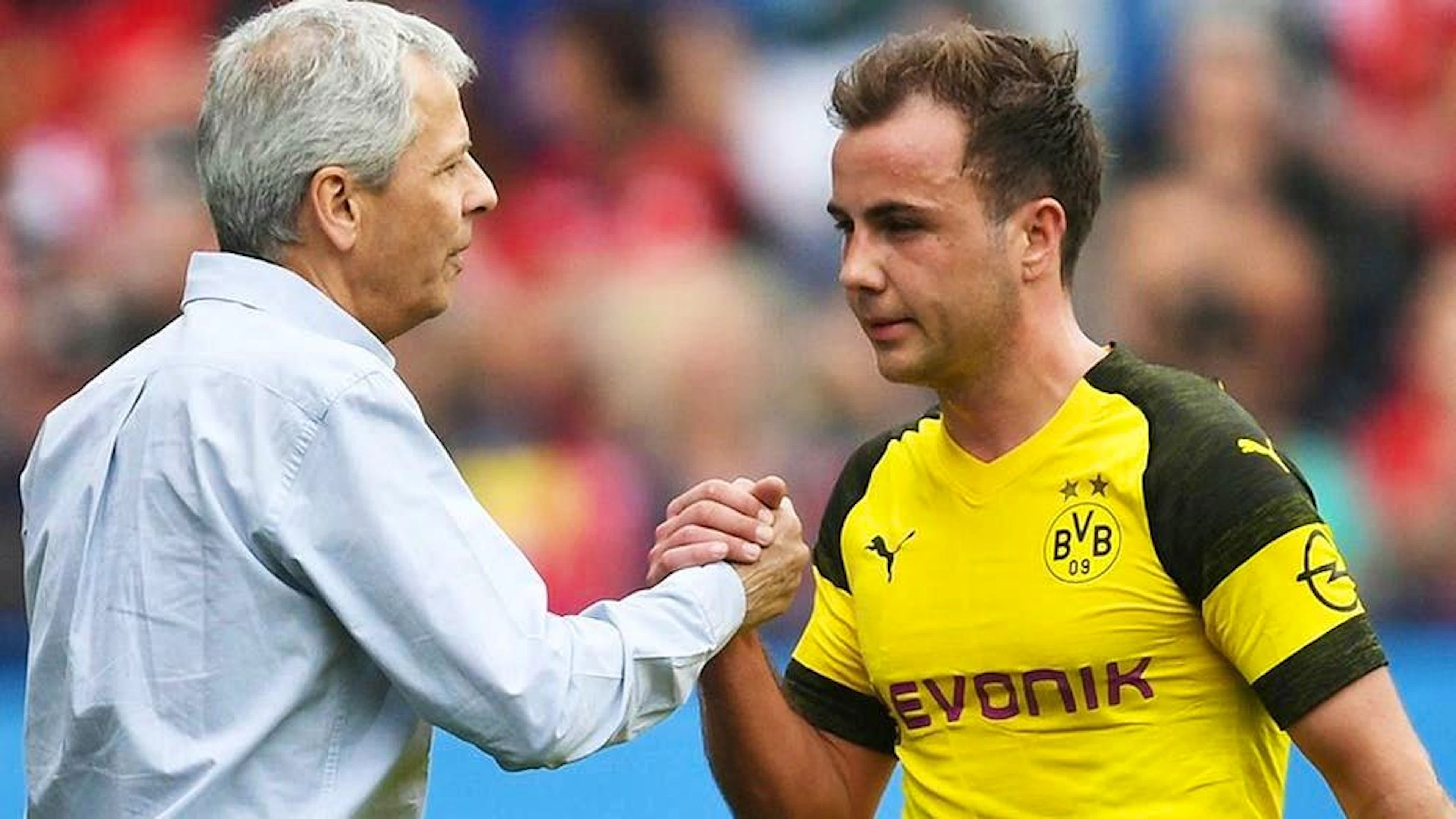 Rancunier, Mario Götze s'en prend à Lucien Favre