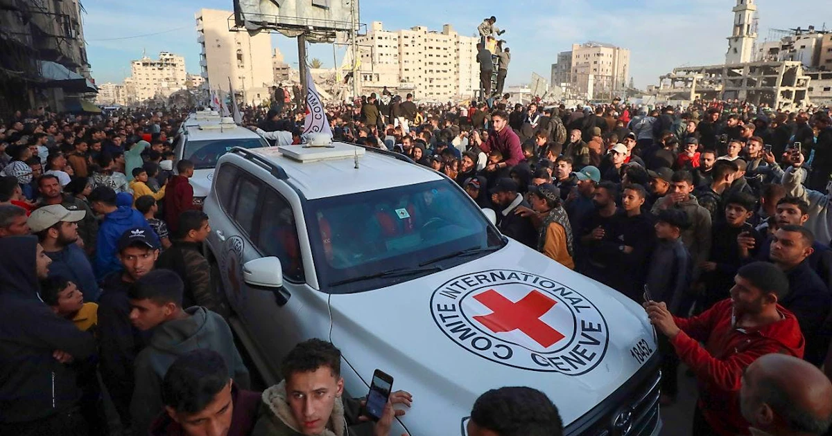 Übergabe weiterer Geiseln in Gaza an Rotes Kreuz begonnen
