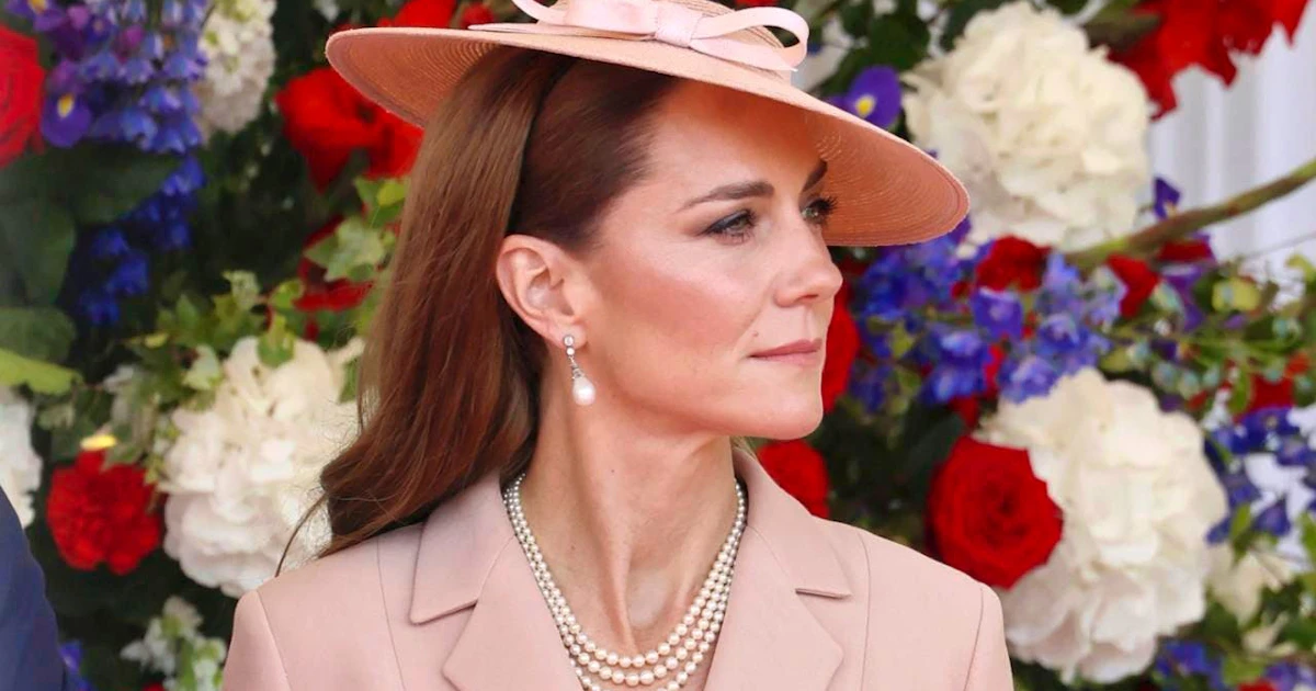 «Lady in red»: Kate der Star beim Staatsbankett