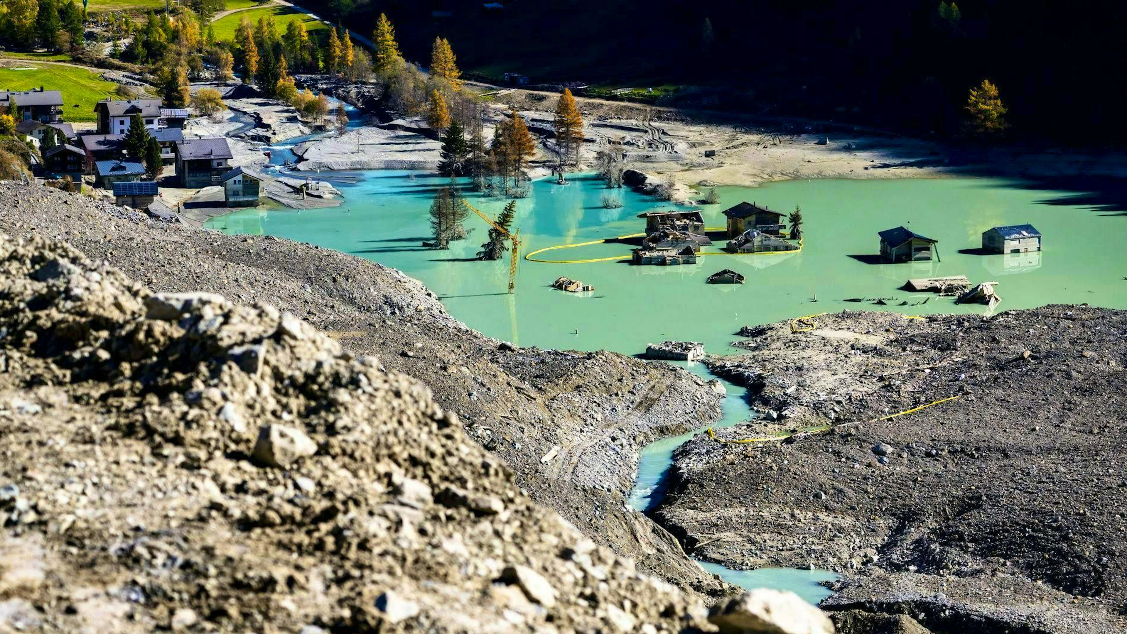 One year on from the Blatten landslide: "It looked like another planet"