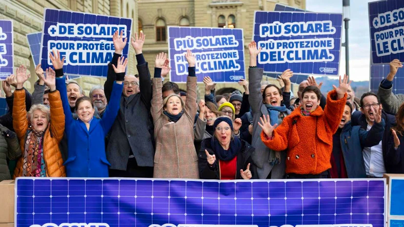 Solarinitiative der Grünen mit 134'000 Unterschriften eingereicht