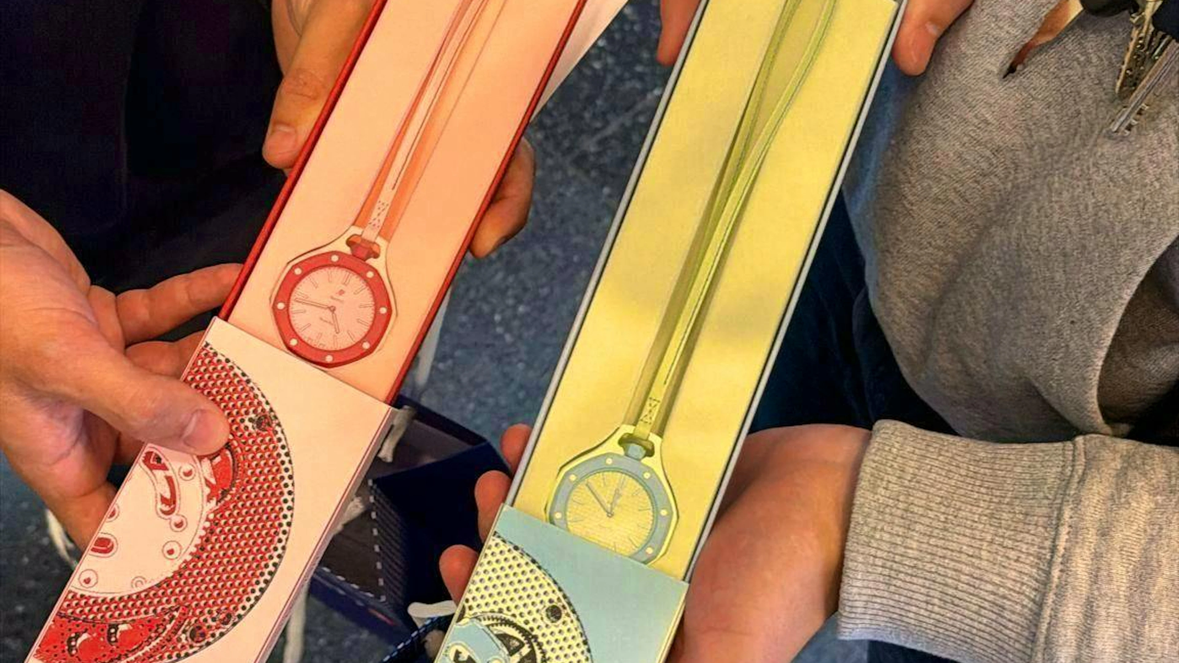 Fans buy extra plane ticket to buy Swatch special watch in duty-free